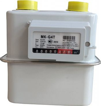 Счетчик газа MK G4Т, для улицы, с термокорректором, Метэко ГмбХ Россия ...
