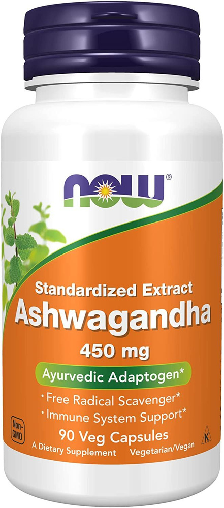 NOW Foods, ашваганда 90 капсул - купить с доставкой по выгодным ценам в ...