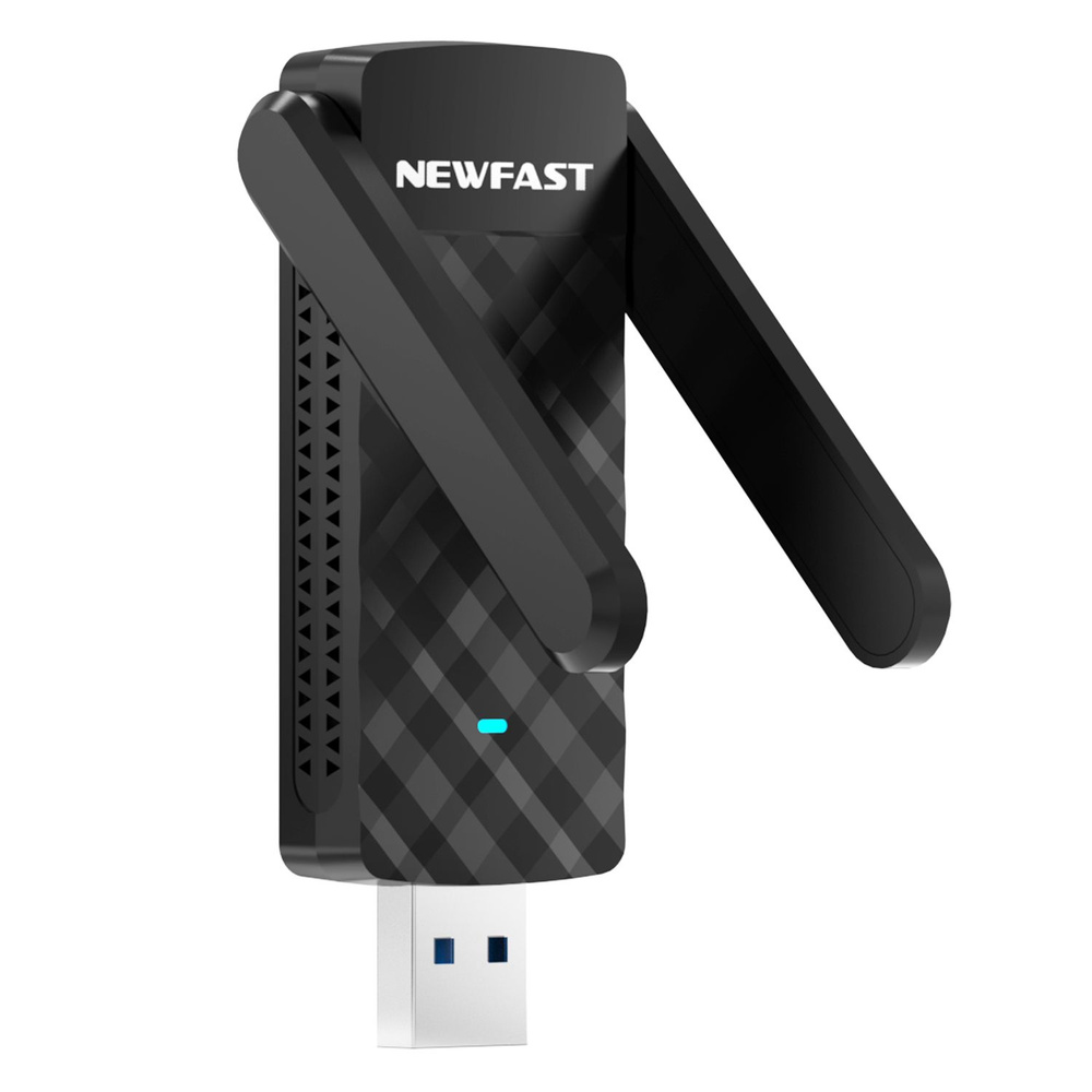 NEWFAST Wi-Fi-адаптер USB3.0 Wi-Fi 6 адаптер AX1800 5GHz - купить с ...