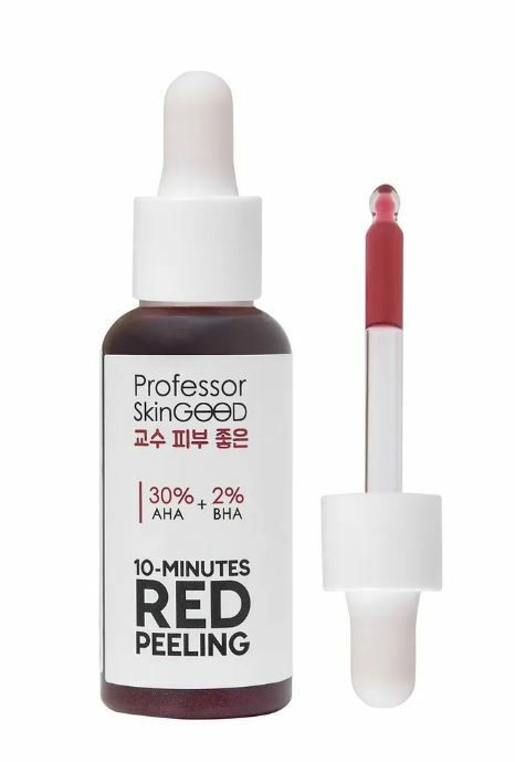 Professor SkinGOOD Красный пилинг для лица 10 минут AHA 30% BHA 2%, 30 ...