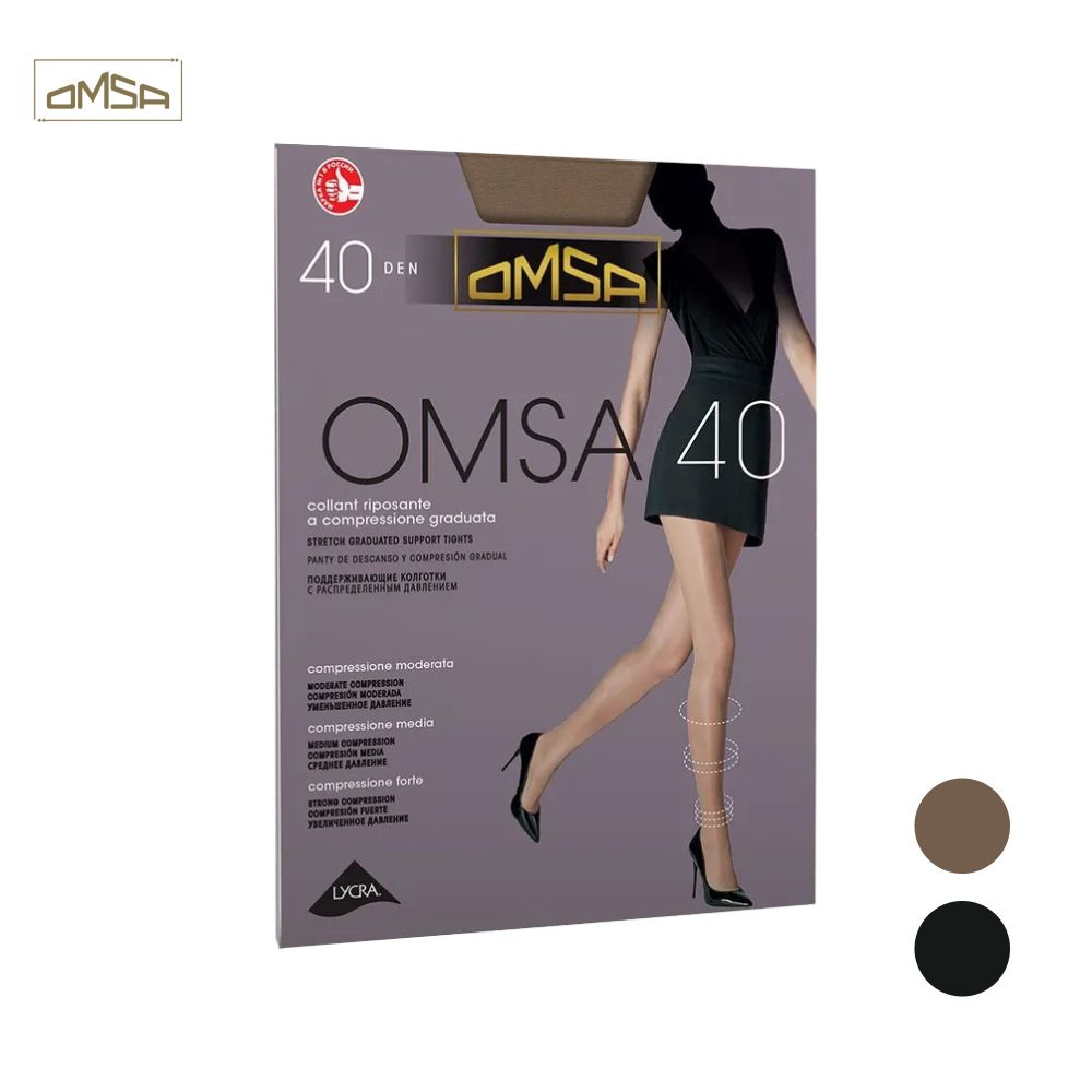 Колготки Omsa, 40 den, 1 шт - купить с доставкой по выгодным ценам в ...