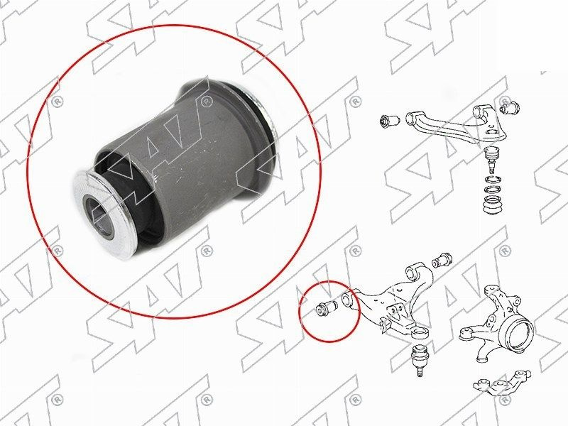 ST-48654-0K010 Сайлентблок переднего рычага передний TOYOTA HILUX 05 ...