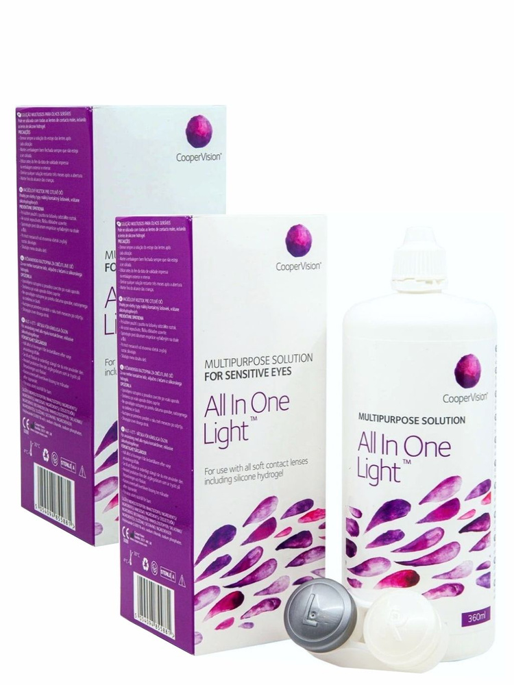 All in One Light Олл ин ван лайт 360 мл 2 штуки - купить с доставкой по ...