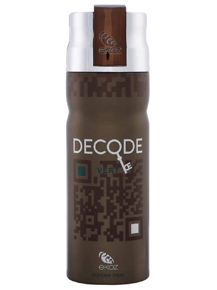 Ekoz Decode Vert Дезодорант спрей парфюмированный 200мл - купить с доставкой по выгодным ценам в ...