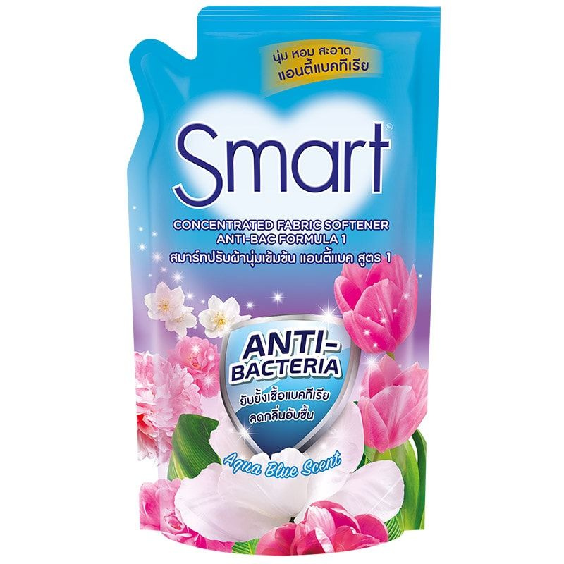 Smart ANTI-BACTERIA Concentrated Fabric Softener AQUA BLUE SCENT, NEO ...