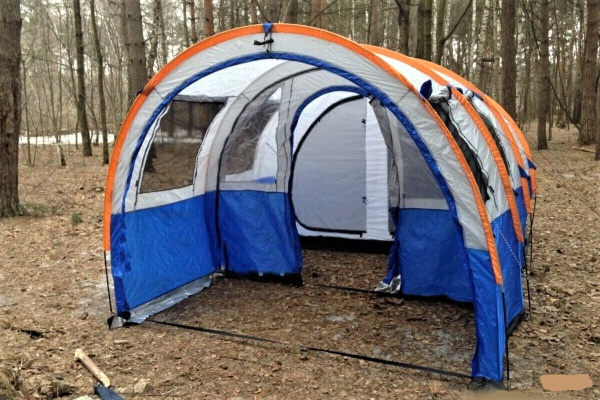 Палатка LANYU 4-Х МЕСТНАЯ ТУРИСТИЧЕСКАЯ КЕМПИНГОВАЯ LY-1801 купить c доставкой на OZON по низкой ...