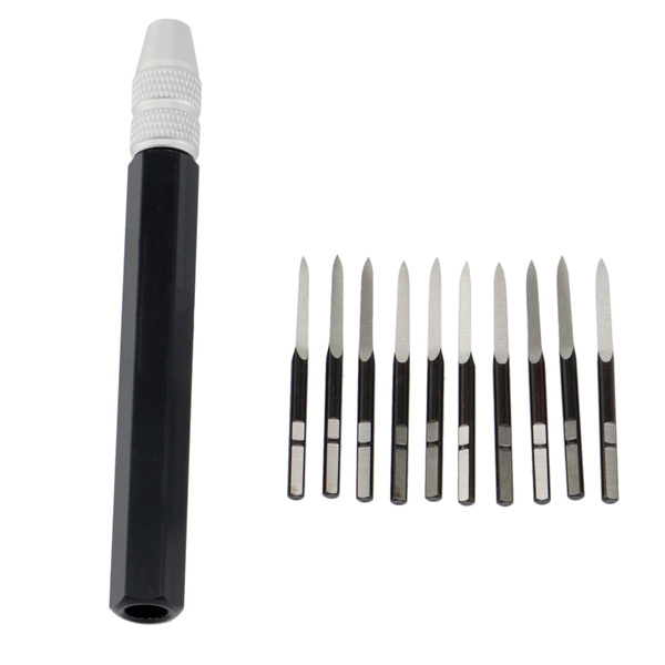 Обрезной нож для снятия заусенцев скребок для плоской кромки 10 шт BD5010+1 шт SC1300 купить на ...