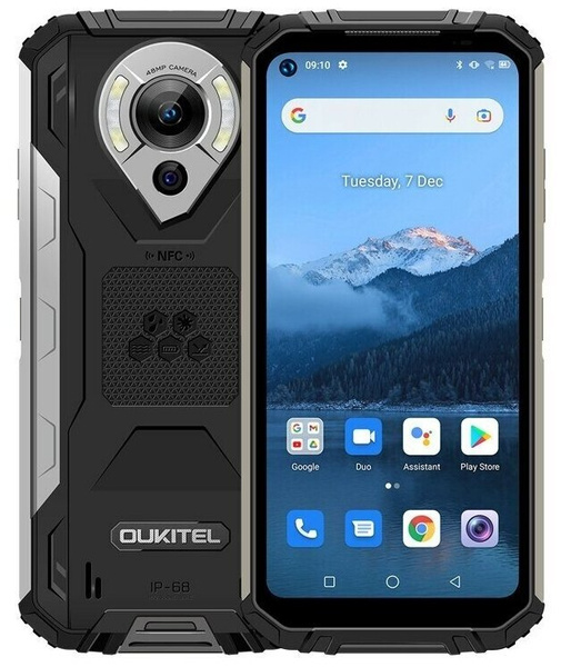 Смартфон Oukitel WP16 128 ГБ 8 ГБ Черный 6.39 IPS OUKITEL_WP16_Black_8 ...