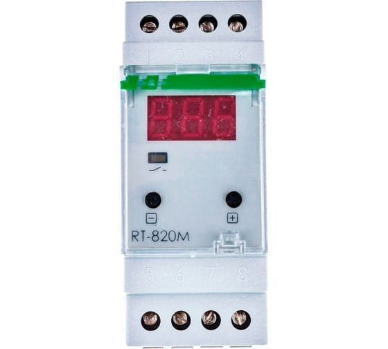 Терморегулятор/термостат с датчиком Евроавтоматика F&F RT-820M 1NO EA07.001.007 купить на OZON ...