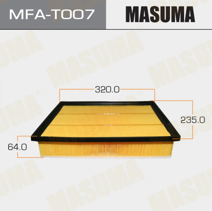 Фильтр воздушный Masuma MFA-T007 - купить по выгодным ценам в интернет ...