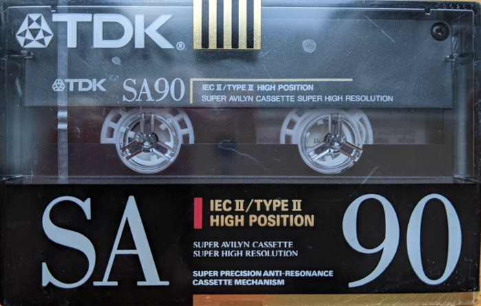Аудио кассета TDK SA90 crom (1 шт) - купить с доставкой по выгодным ...