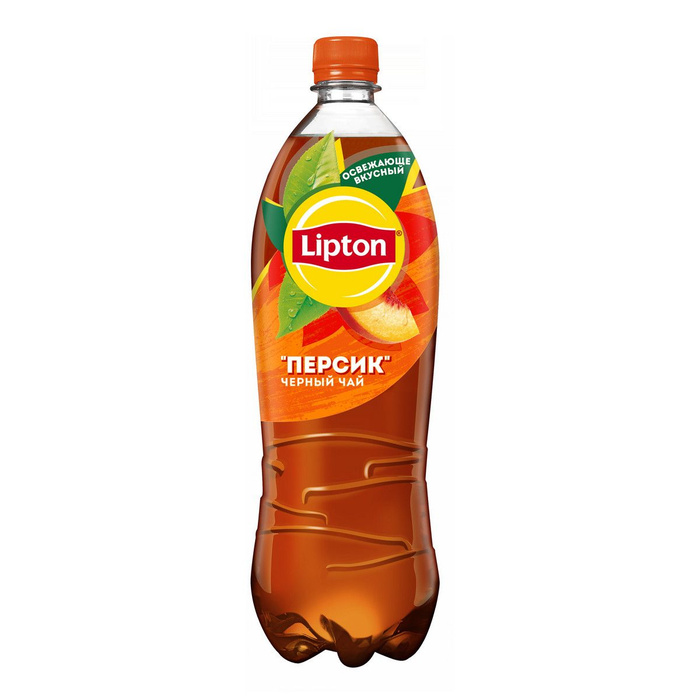 Холодный чай Lipton Персик, 1 л - купить с доставкой по выгодным ценам ...