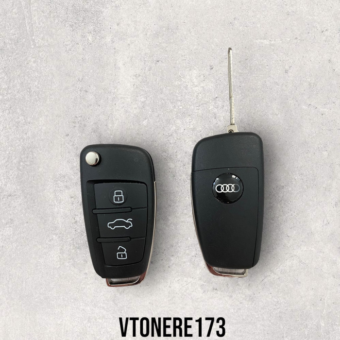 Выкидной ключ замка зажигания с ЧИПОМ в стиле Ауди для Лада Приора ...