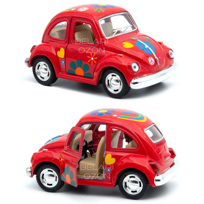 Машинка металлическая KinsFun (Kinsmart) 1967 Volkswagen Classical ...