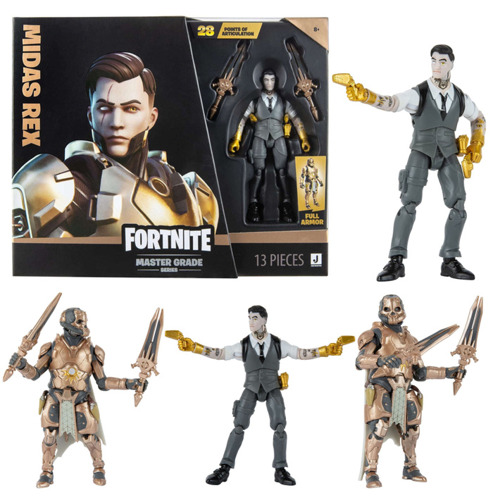 Фигурка Fortnite Master Grade Series - Midas Rex Мидас - купить с ...