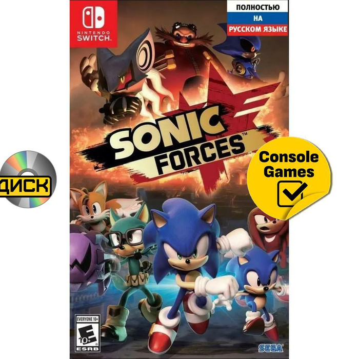 Игра Sonic Forces (Nintendo Switch, Русская версия) купить по низкой ...