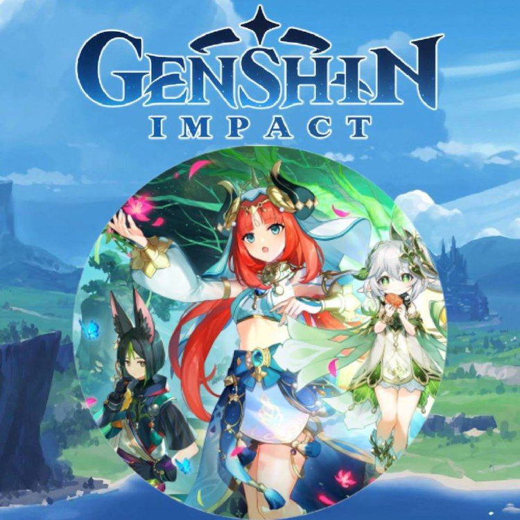 Значок 56 мм по игре: Genshin Impact / Геншин - купить с доставкой по ...