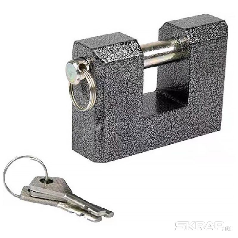Замок навесной, размер: 68x53 мм (105211) купить на OZON по низкой цене (985639575)