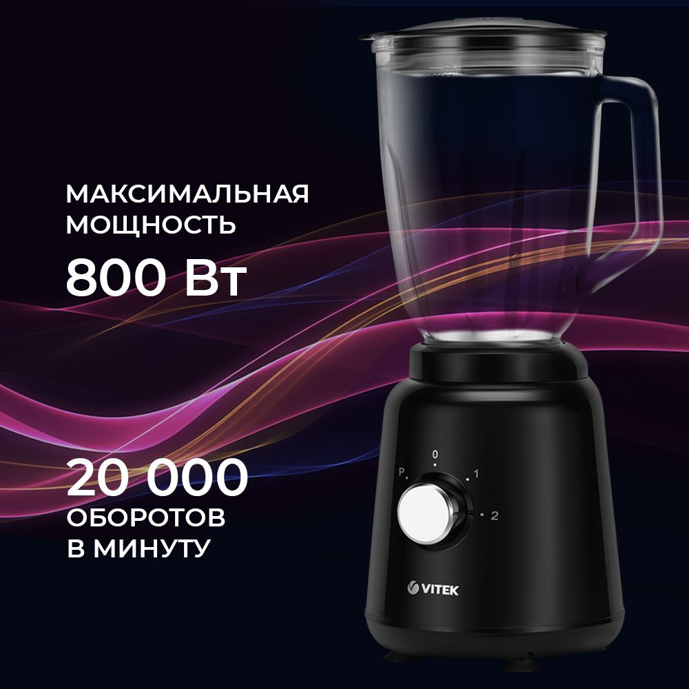 VITEK Блендер настольный Metropolis VT-1460 купить на OZON по низкой цене (1704744216)
