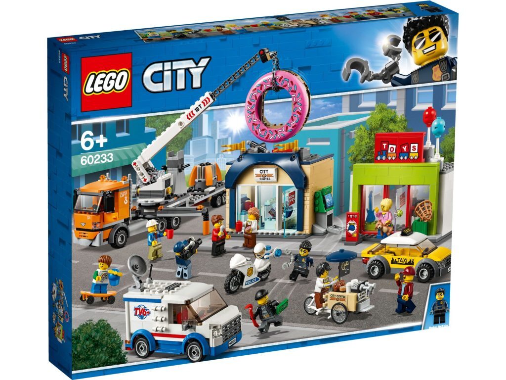 Конструктор LEGO City 60233 Открытие магазина по продаже пончиков ...