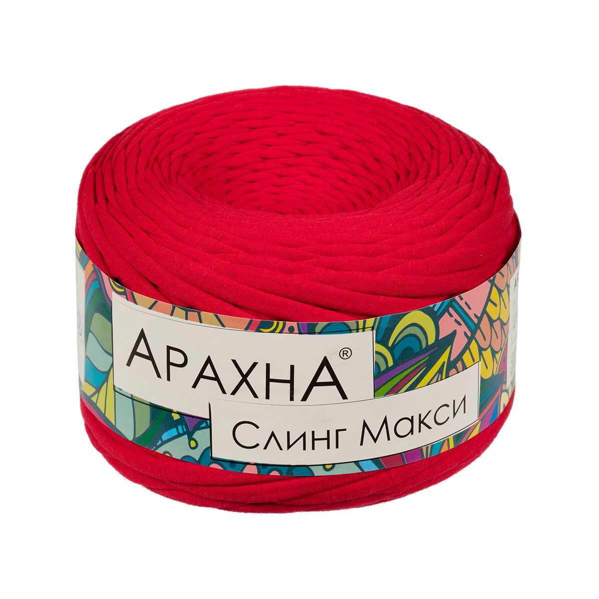 Пряжа ARACHNA "Sling Maxi", цвет: 15 - Красный, 4 шт., 100% хлопок 300 ...