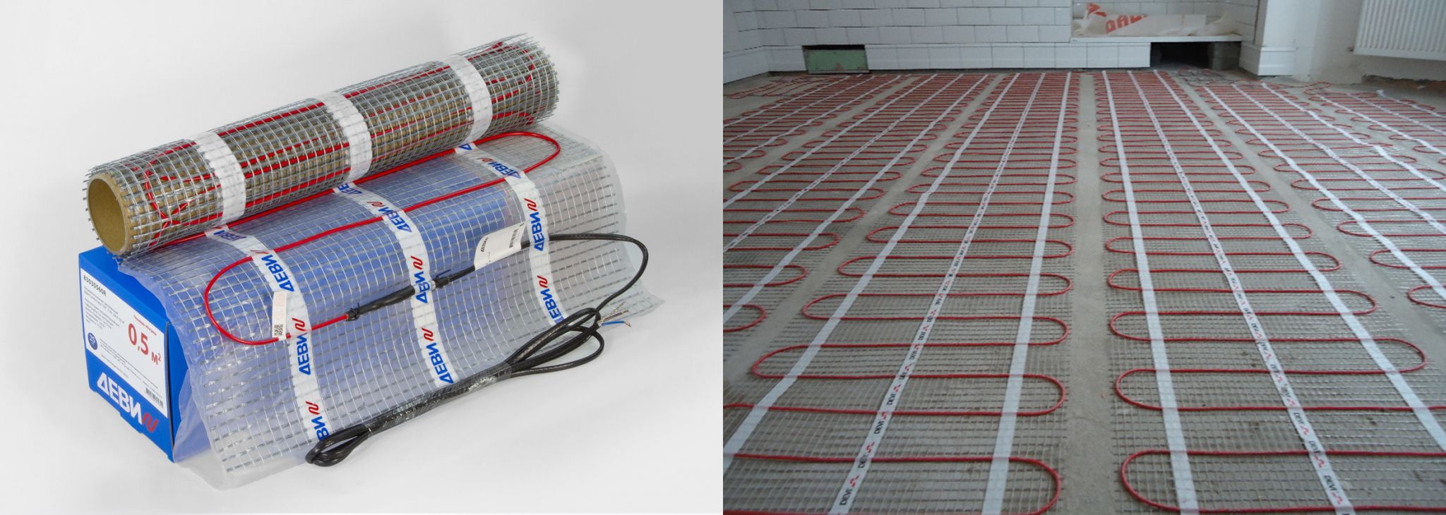 Нагревательный мат Devi Comfort Mat 150t 4 м² купить по доступным