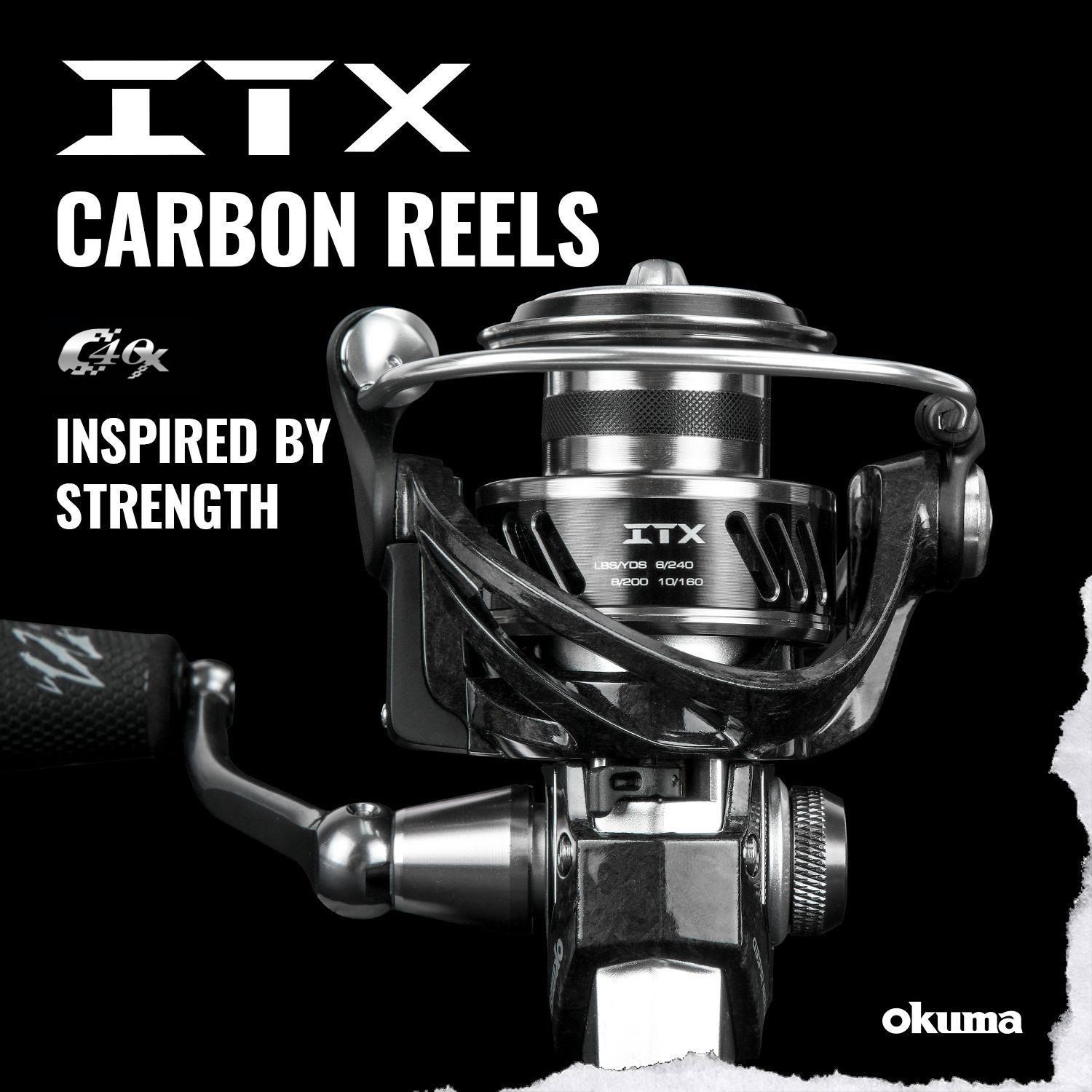 Катушка Okuma ITX 1000H High Speed_темно-серый, Безынерционная, 2500 ...