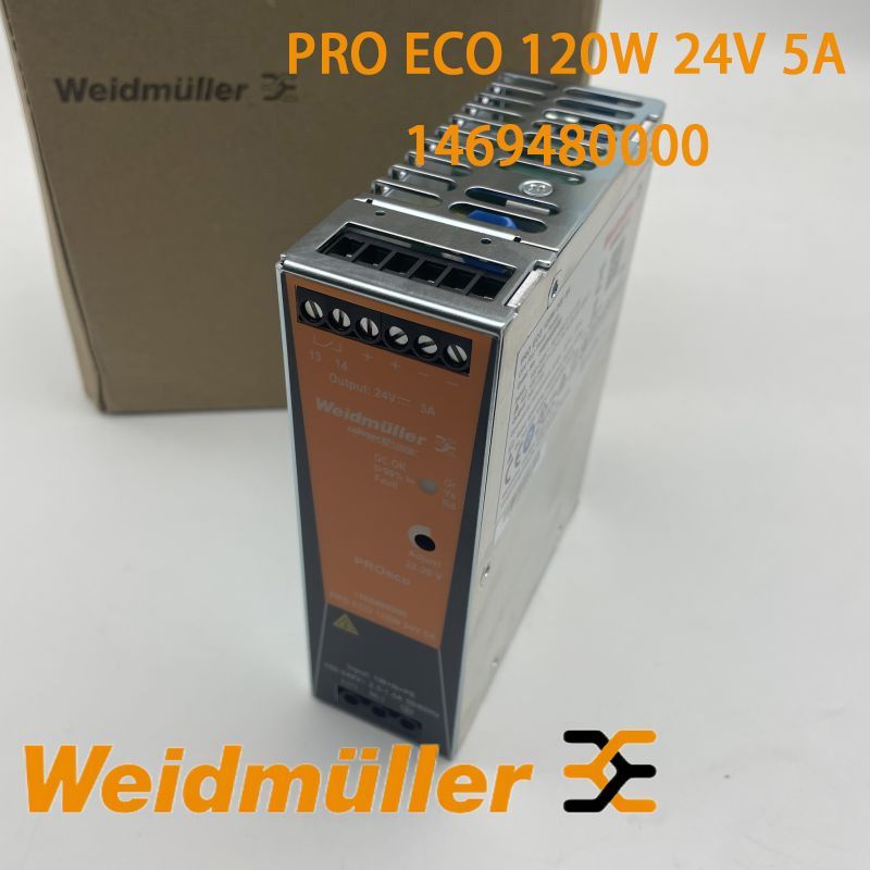 Weidmuller PRO ECO 120W 24V 5A 1469480000 Источник питания регулируемый ...