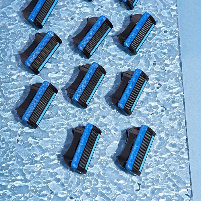 24 шт. сменные кассеты для бритья мужские TopTech Razor 5, с 5 лезвиями. лезвия для бритвы ...