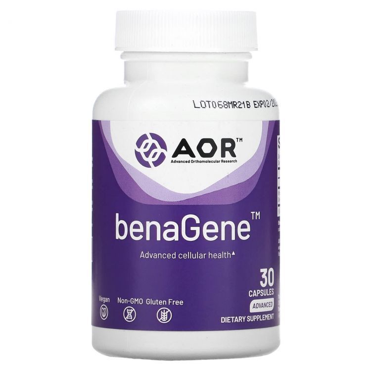 AOR, BenaGene, антивозрастная добавка, 30 капсул купить на OZON по ...