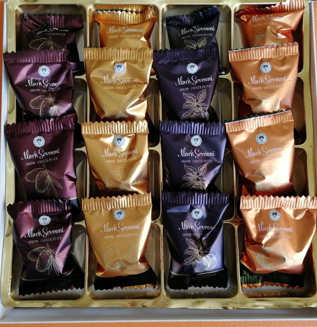 Набор конфет Mark Sevouni Urban Chocolatier сухофруктов с грецким ...