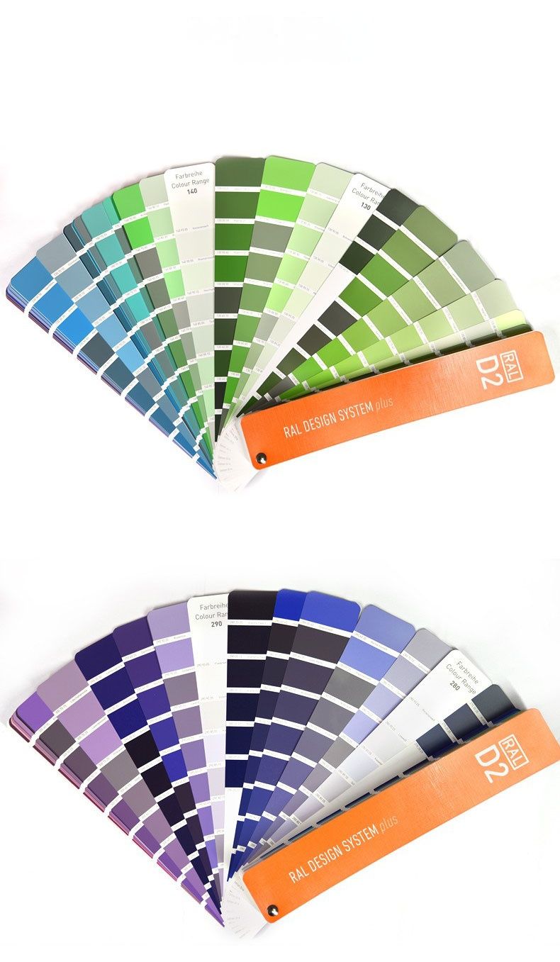 Купить Каталог цветов RAL DESIGN SYSTEM plus D2, 1825 цветов по выгодной цене с доставкой по ...