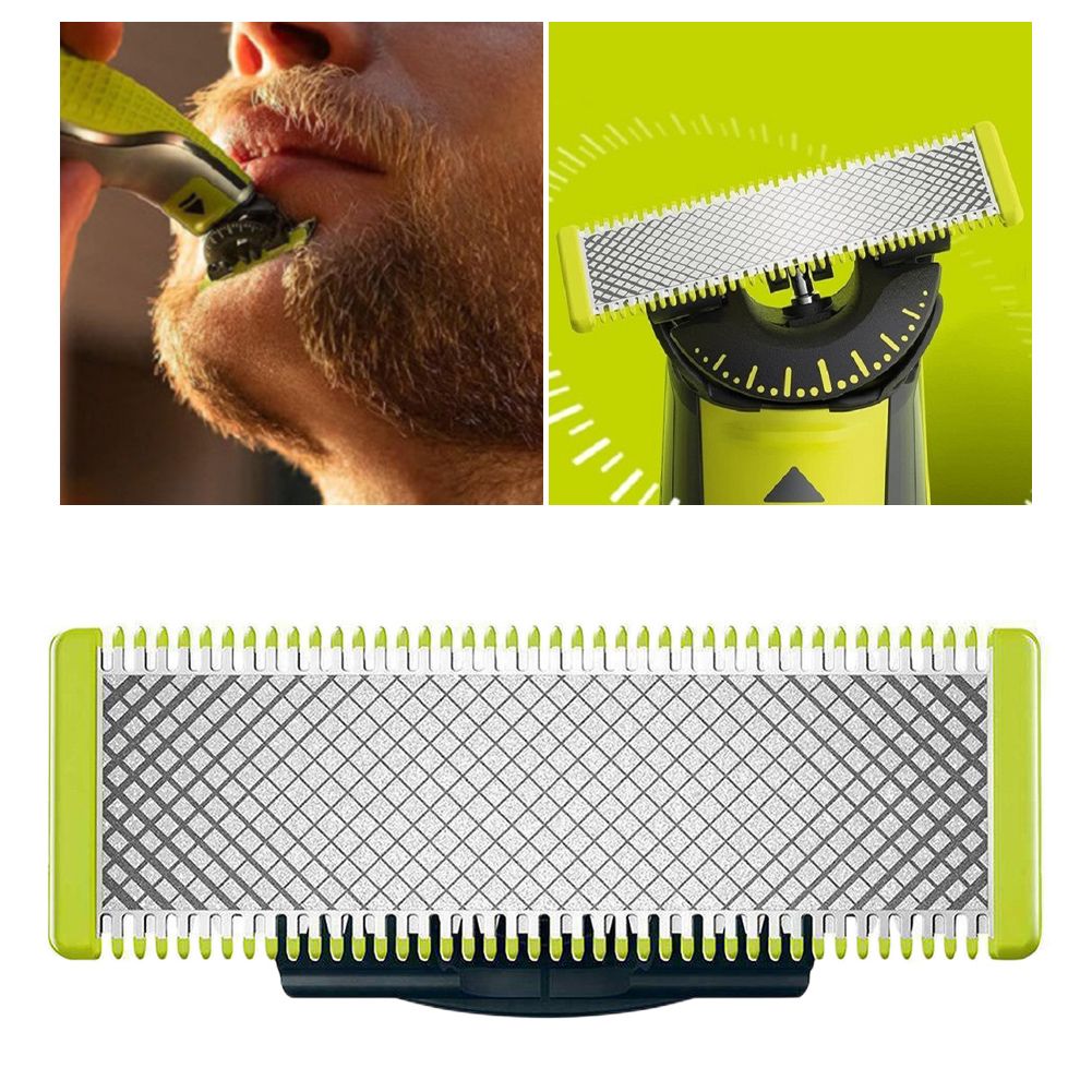 Заменяемая насадка для бритвы Philips OneBlade из нержавеющей стали ...