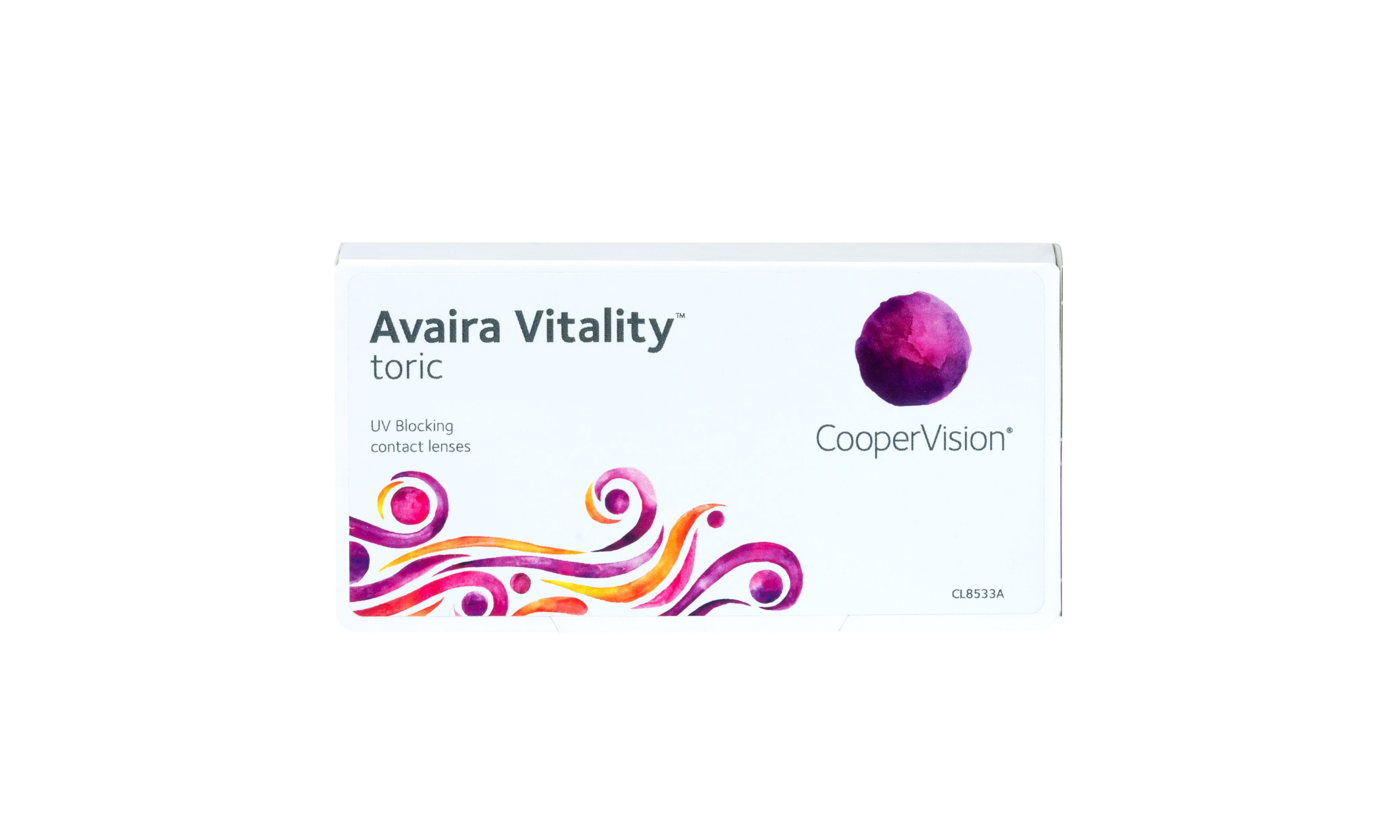 CooperVision Астигматические линзы Avaira Vitality toric (6 штук), -8 ...