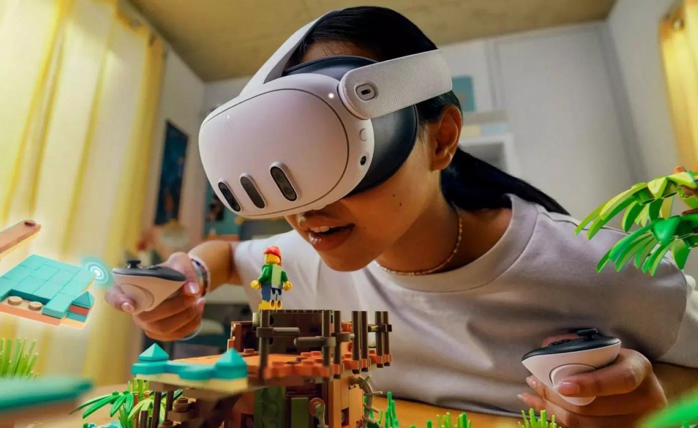 Очки виртуальной реальности Oculus Quest 3 coptertime - купить по ...