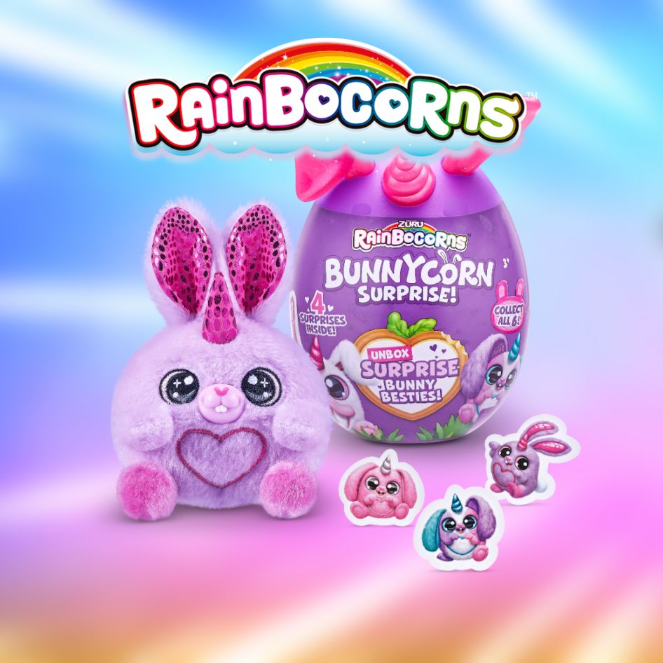 Игрушка ZURU Rainbocorns Bunnycorn Surprise яйцо зуру кролик банникорн ...