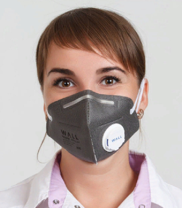Wall Респиратор универсальный Респиратор полумаска с угольным фильтром ...
