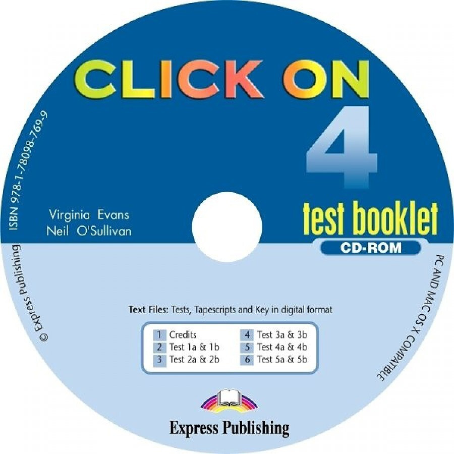 Тесты на диске Click On 4 Test Booklet CD-ROM купить на OZON по низкой ...