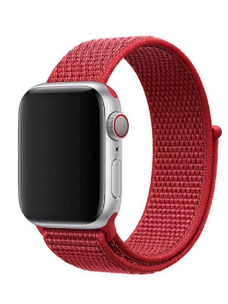 Нейлоновый тканевый ремешок для Apple Watch Series 1-8 и Ultra - 42/44 ...