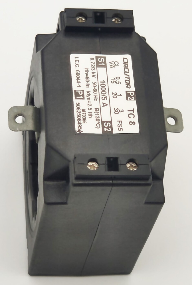 Трансформатор тока CIRCUTOR TC 8 1000/5A m70366 - купить с доставкой по ...