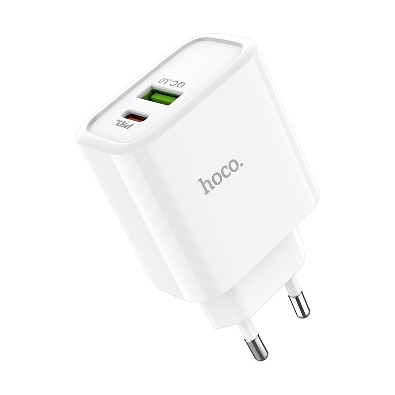 Сетевое зарядное устройство Hoco СЗУ 1 Usb 3 0 Qc Pd 18w C57a белый