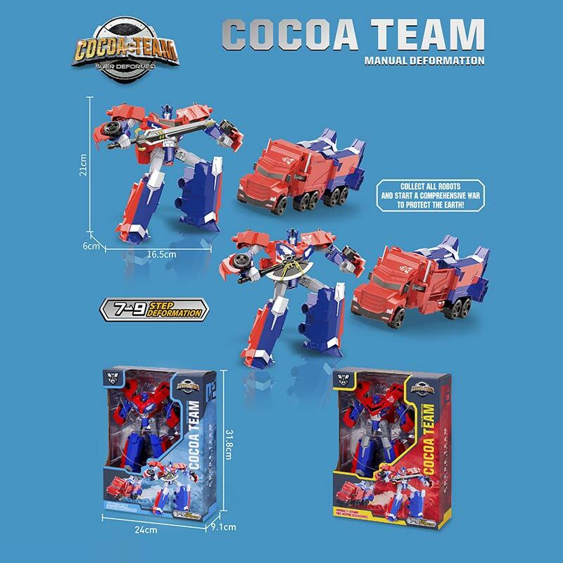 Робот-Трансформер "Оптимус Прайм" Cocoa Team 188-212Y / Микс - купить с доставкой по выгодным ...