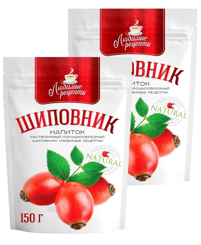 Напиток растворимый шиповник Любимые рецепты 150 грамм X 2 - купить с ...