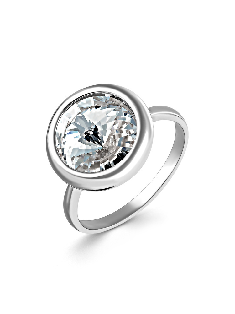 SamoroDki Jewelry Кольцо с кристаллом Swarovski Crystal выполнено из ...