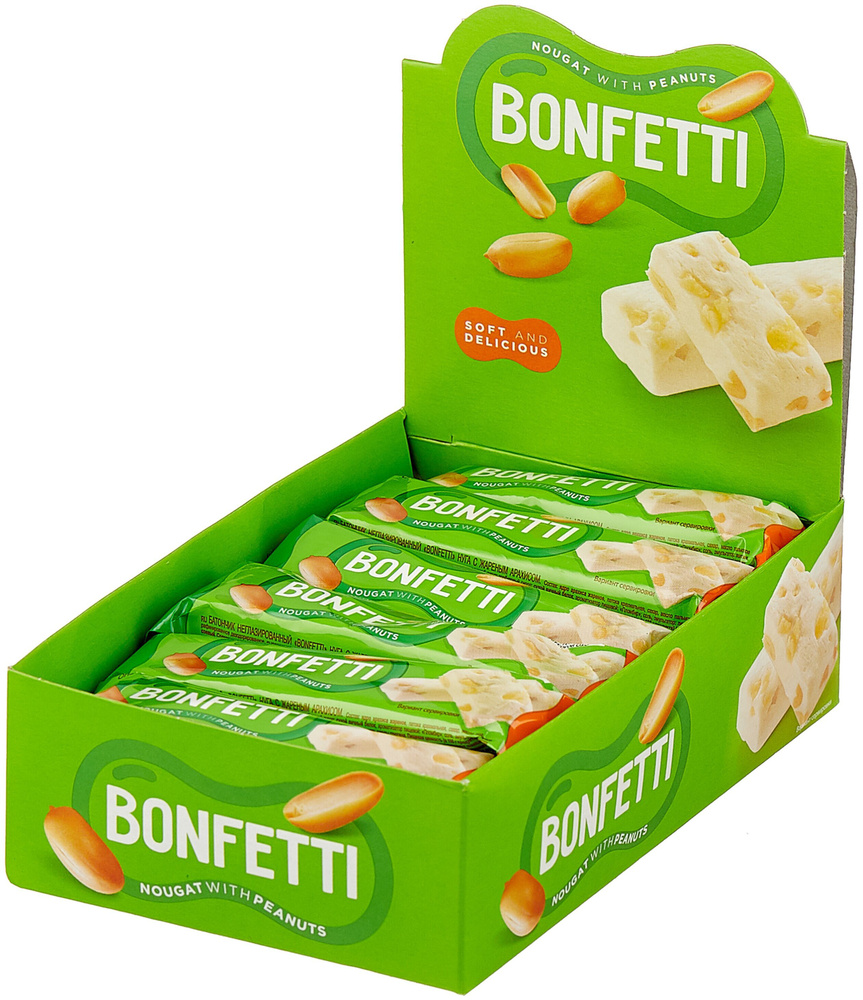 Bonfetti, батончик, 18 шт по 25 г - купить с доставкой по выгодным ...