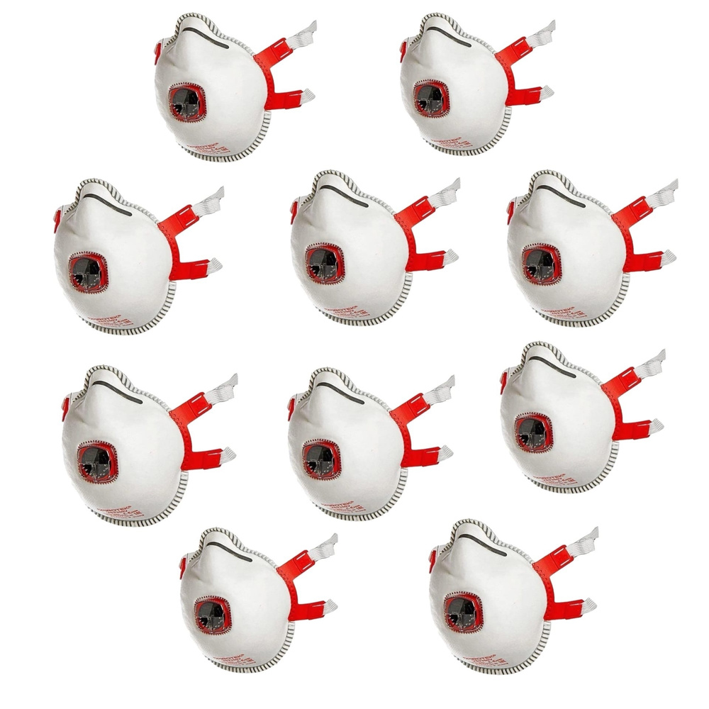 SPIROTEK Респиратор универсальный, FFP3, 10 шт. - купить с доставкой по ...