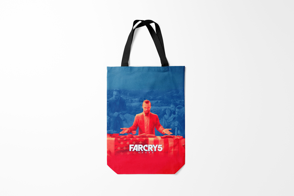 Сумка-шоппер / Геймерам / Far Cry Joseph Seed Family/ 31х42 см - купить ...