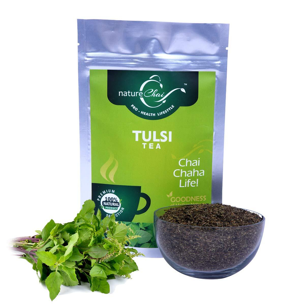 Nature Chai Чай Базиликовый Туласи (Тулси, Tulsi) 100г - купить с ...