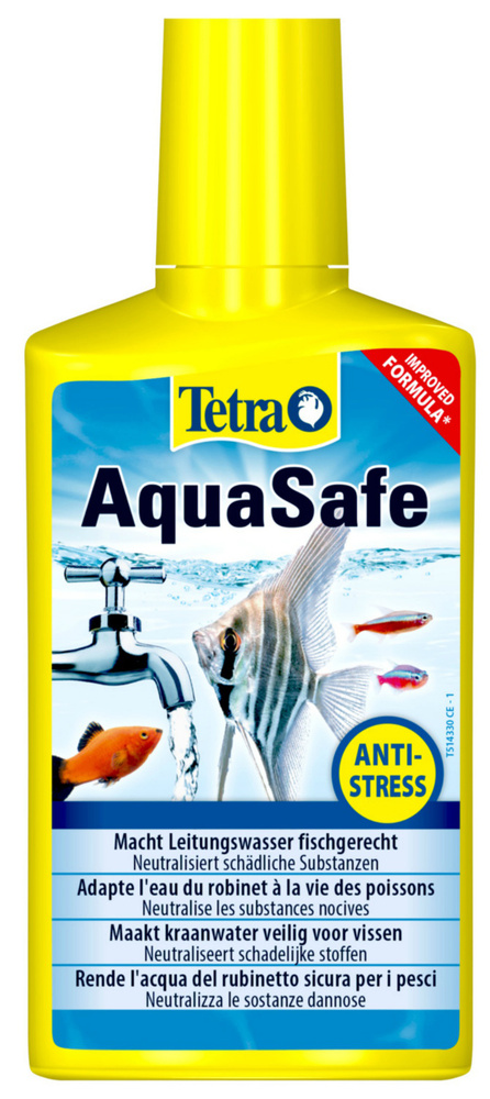 Tetra AquaSafe кондиционер для подготовки воды в аквариуме, 500 мл ...