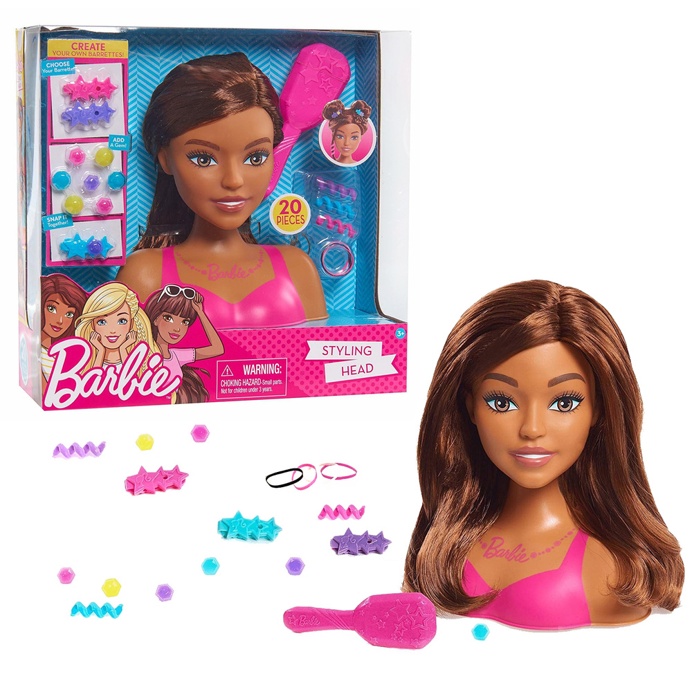 Голова для причёсок Барби брюнетка Оригинал Barbie - купить с доставкой ...